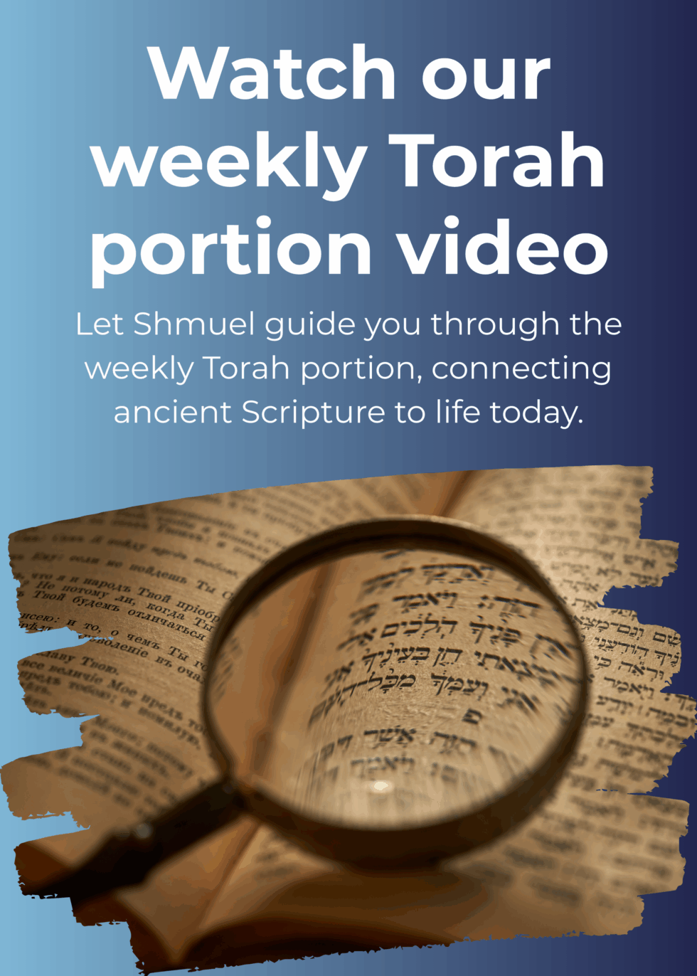 Tom Bradford – Teaching Torah: the Bible’s Hebrew Roots